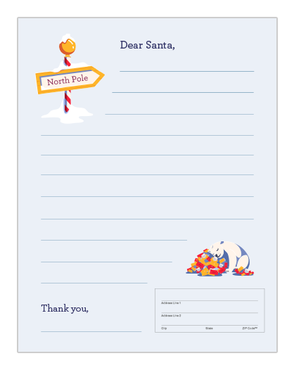 How to Write a Letter to Santa and Where to Send It | USPS